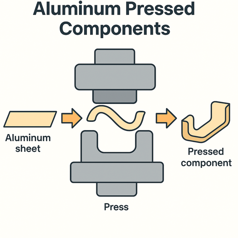 Aluminum Pressed Components Aluminum Sheet Metal Pressed Parts - A1 ...